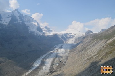 Gheţarul Pasterze şi întoarcerea de pe drumul alpin Grossglockner prin ...